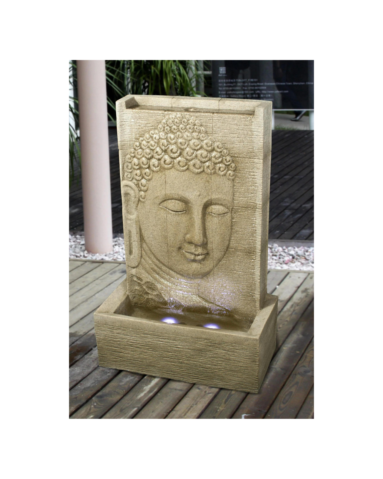 Dharma - Buddha Water Feature 100cm – Water Features Adore