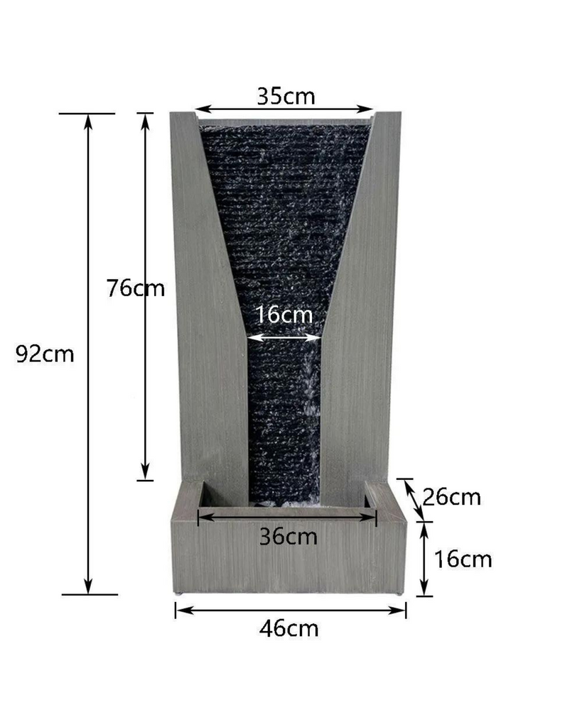 Resonate - Modern Waterfall Wall Water Feature Fountain – Water ...