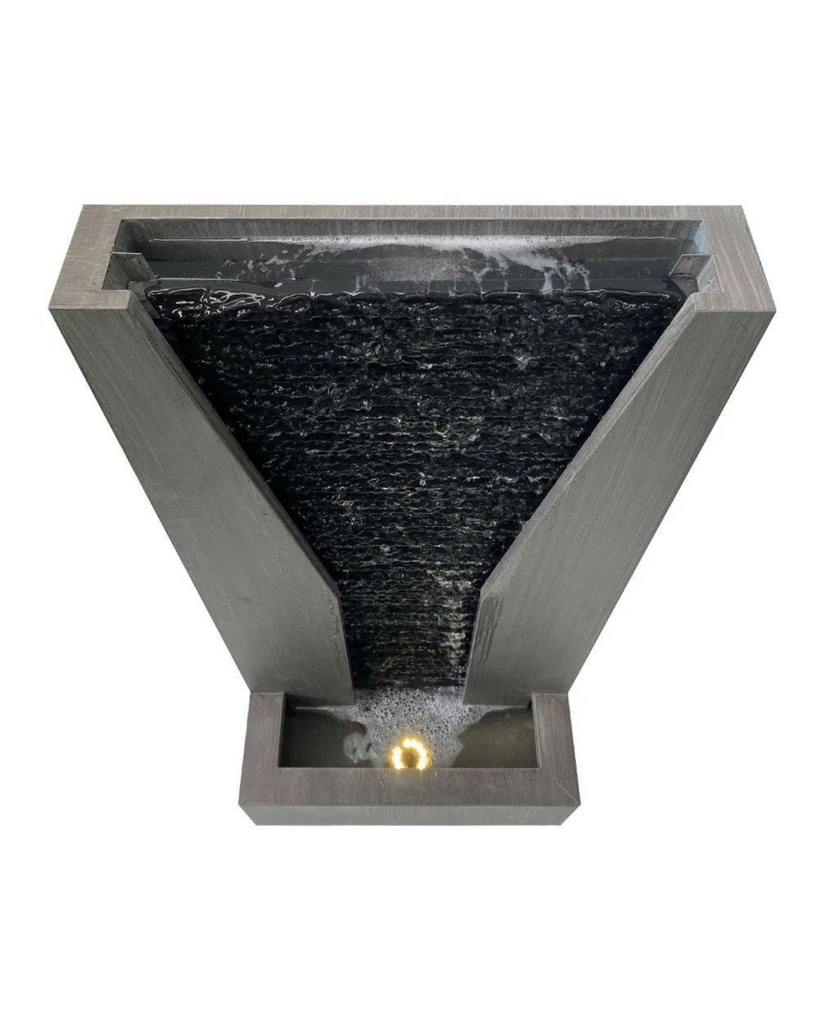 Resonate - Modern Waterfall Wall Water Feature Fountain – Water ...