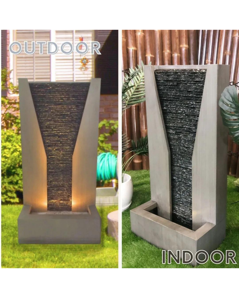 Resonate - Modern Waterfall Wall Water Feature Fountain – Water ...