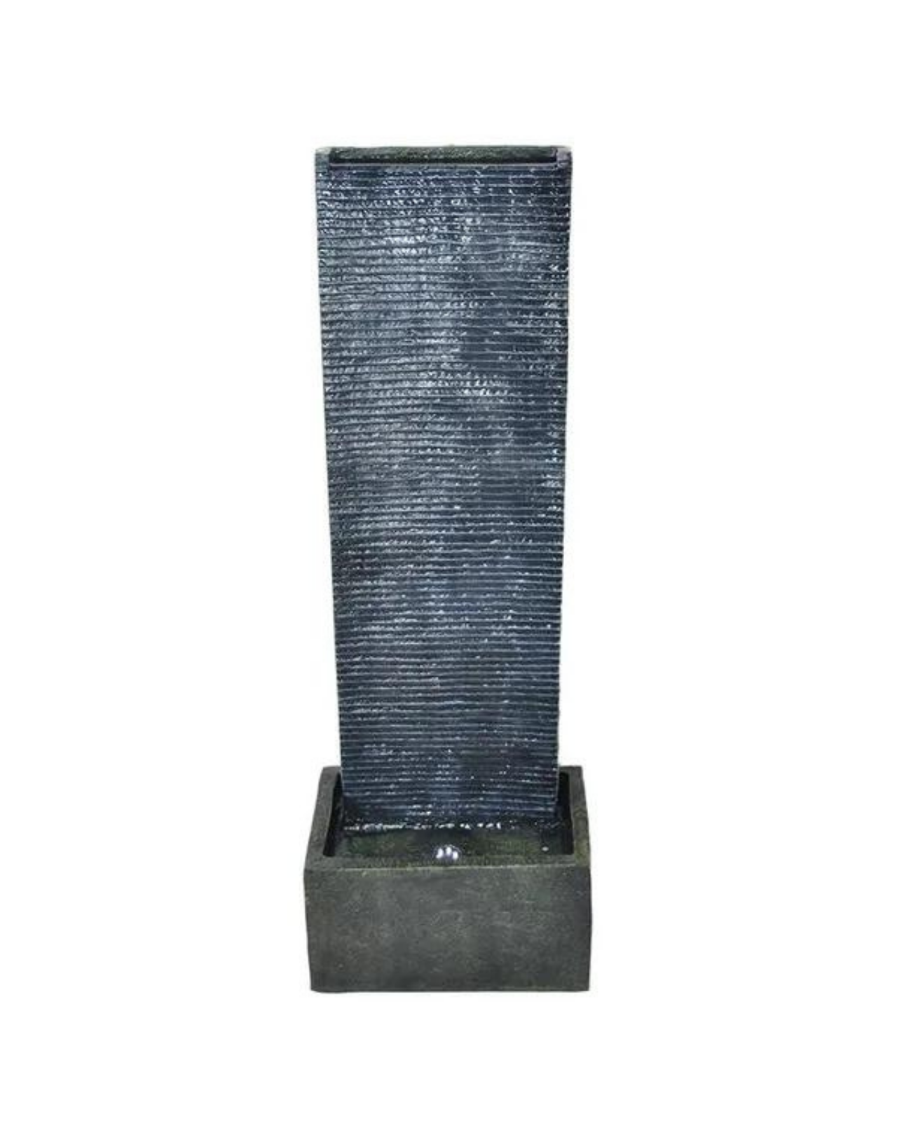 Frolic - Modern Wall Waterfall Lighting Water Feature 100cm – Water ...