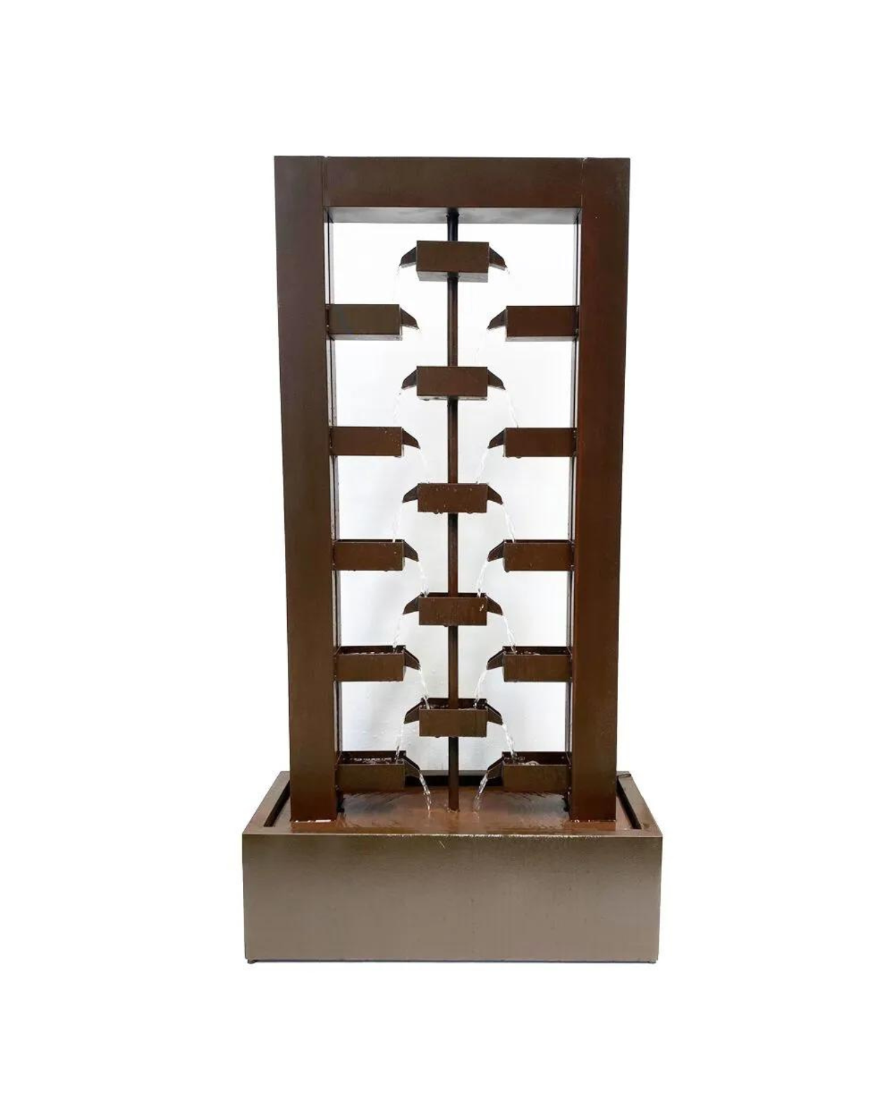 Verity - Modern LED Waterfall Wall Water Feature Fountain – Water ...