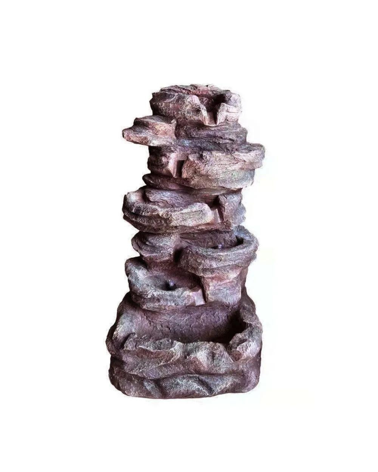 Oasis - Solar Cascading Rock Water Feature – Water Features Adore