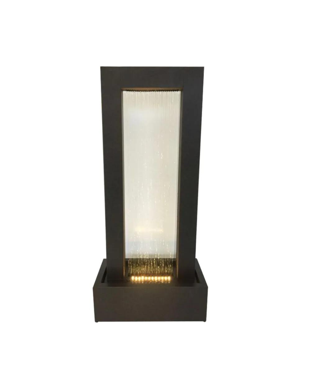 Celestia - Wall Rain Curtain Shower LED Light Water Feature – Water ...