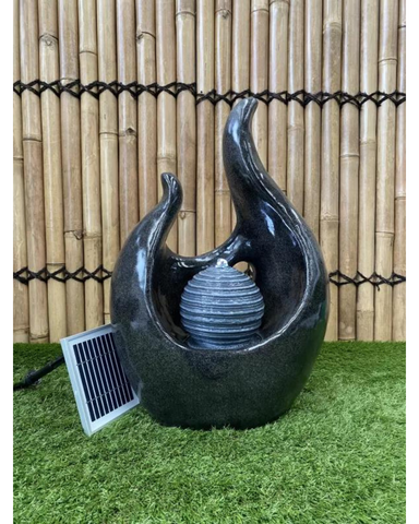 AquaEra - Solar Sphere Ball Water Feature Fountain – Water Features Adore