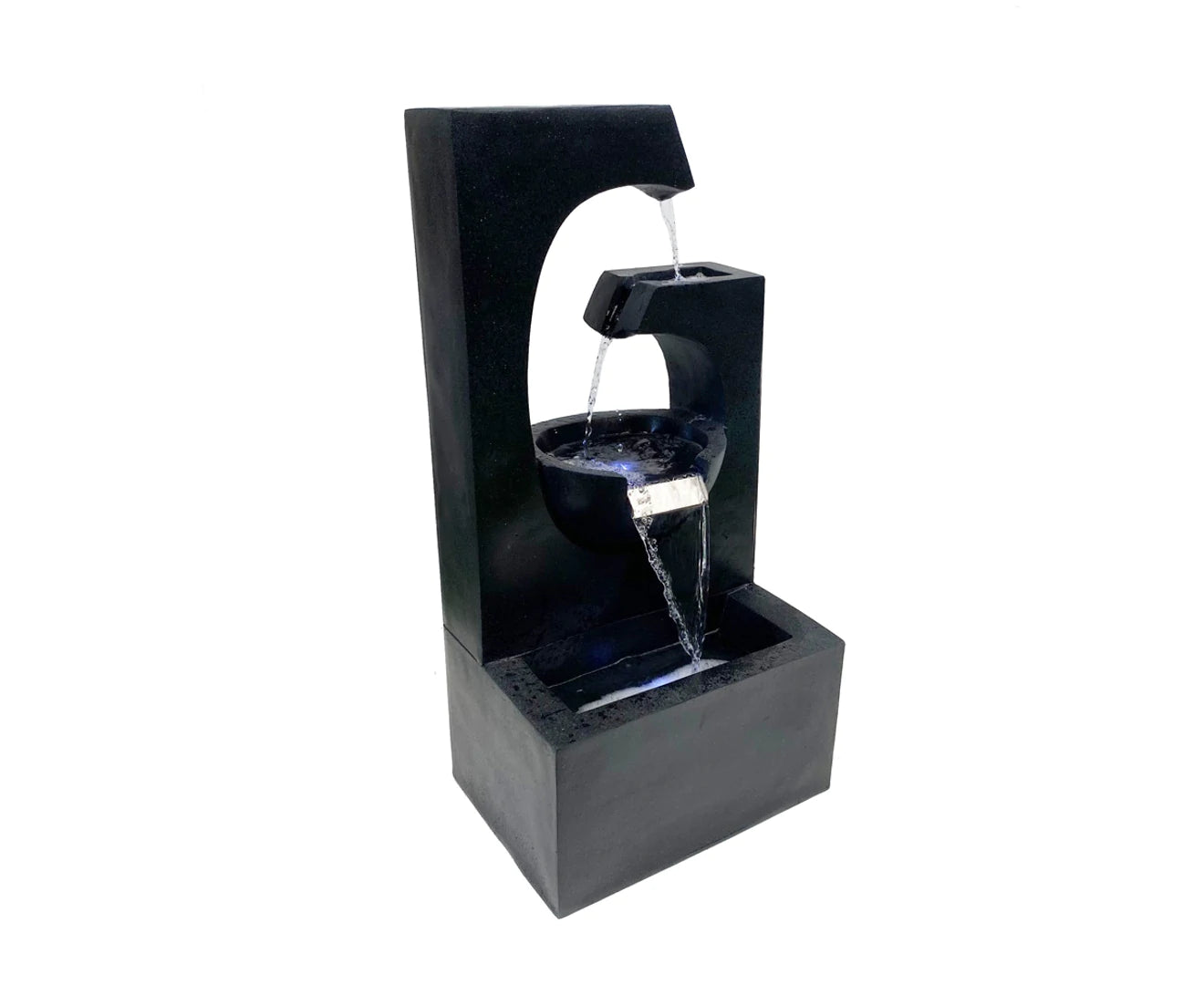 Delta - Cascading Lighting 2 Bowls Waterfall Water Feature – Water ...