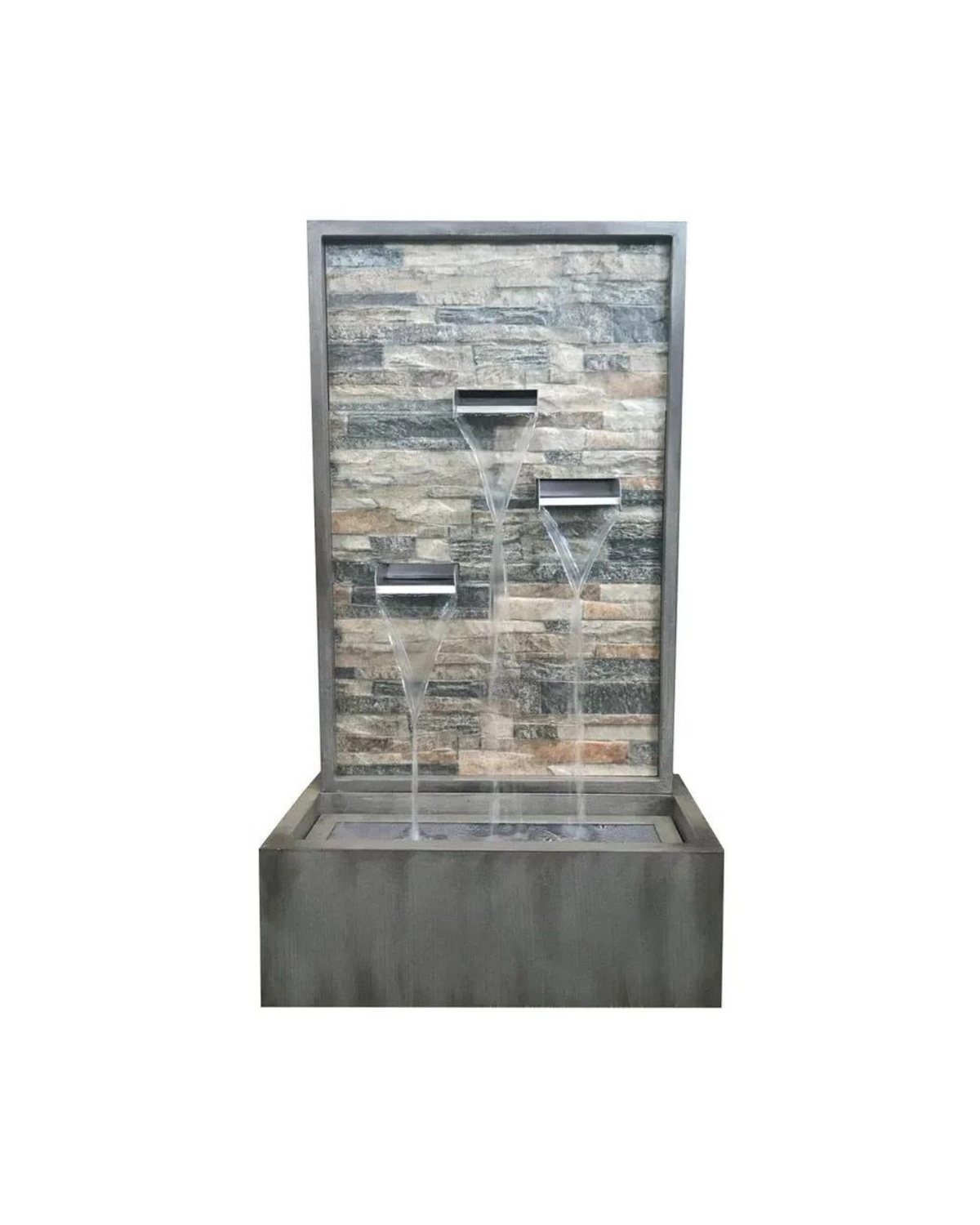 Sereno - Modern Waterfall Wall Water Feature Fountain 107cm – Water ...