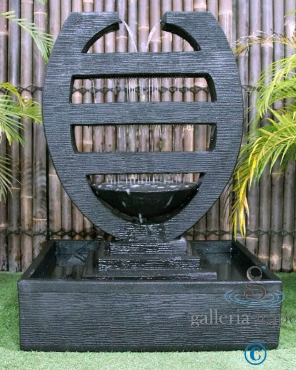 Balinese Harp Cascade Water Feature Fountain – Water Features Adore