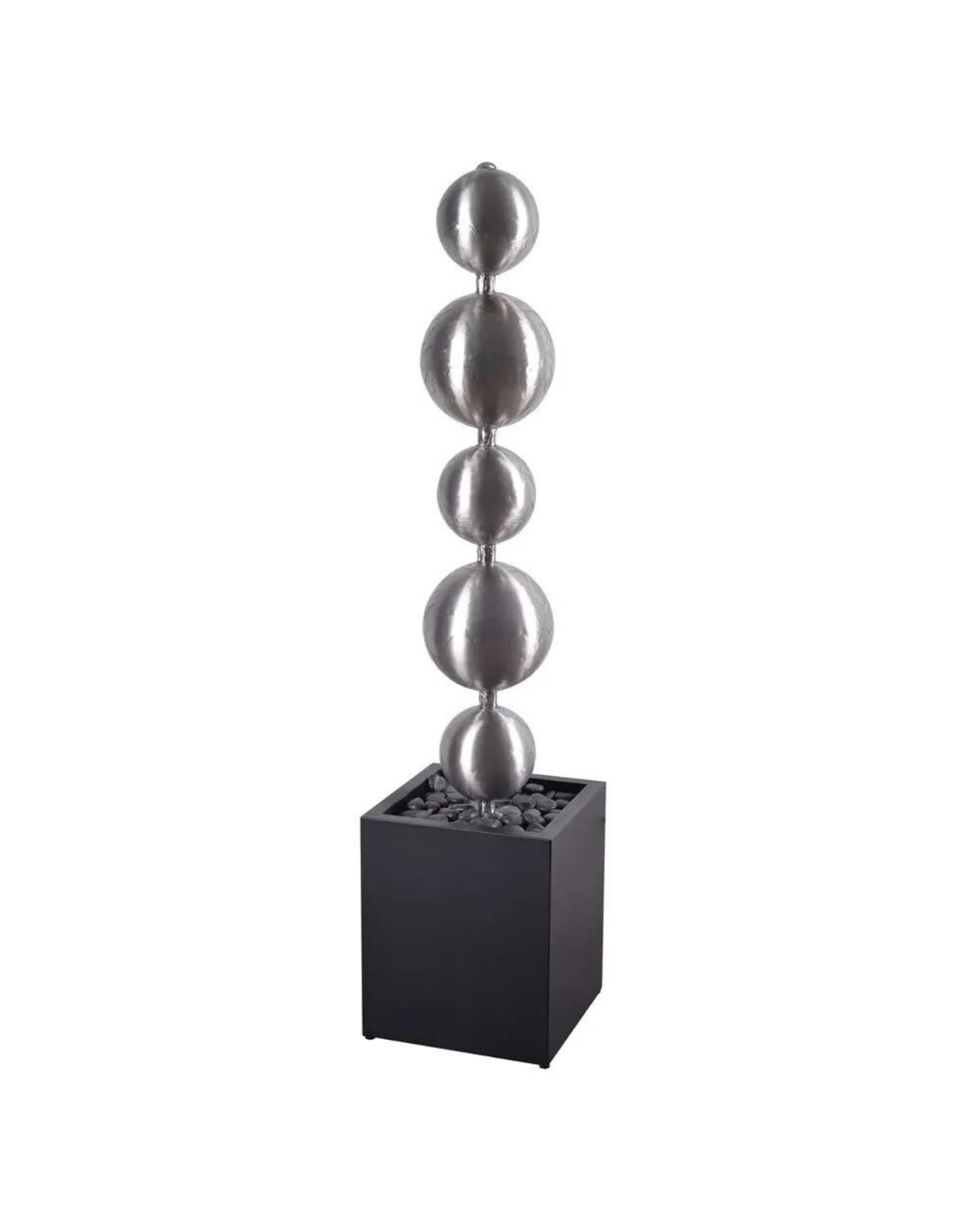 Cove - Stainless Steel Sphere Balls Lighting Water Feature – Water ...