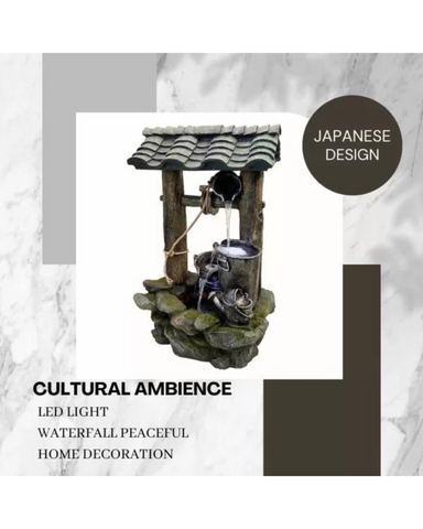 Fresco - Wishing Well Water Feature Fountain – Water Features Adore