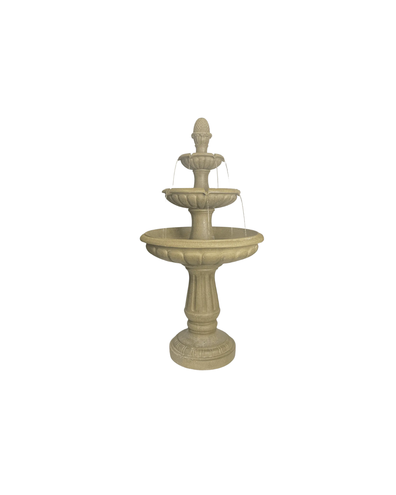 Drizzle - 3 Tier Bird Bath Water Feature – Water Features Adore