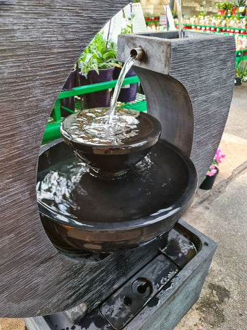 Arroyo - Cascading Bowl Water Feature Fountain 115cm – Water Features Adore