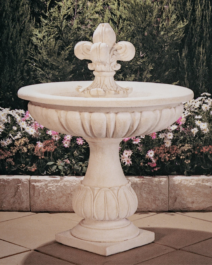 Mosaico - Concrete Limestone Water Feature 112cm – Water Features Adore