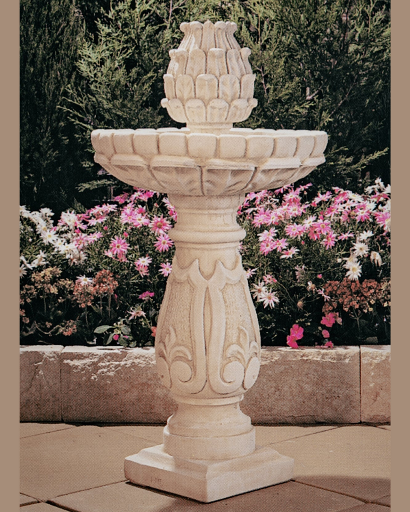 Volare - Concrete Limestone Water Feature 51cm – Water Features Adore