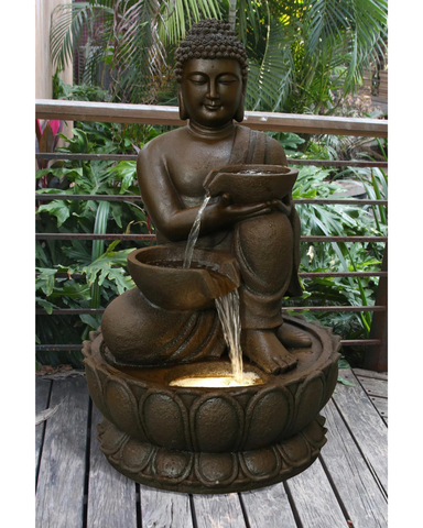 Illumine - Buddha Garden Water Feature 82cm – Water Features Adore