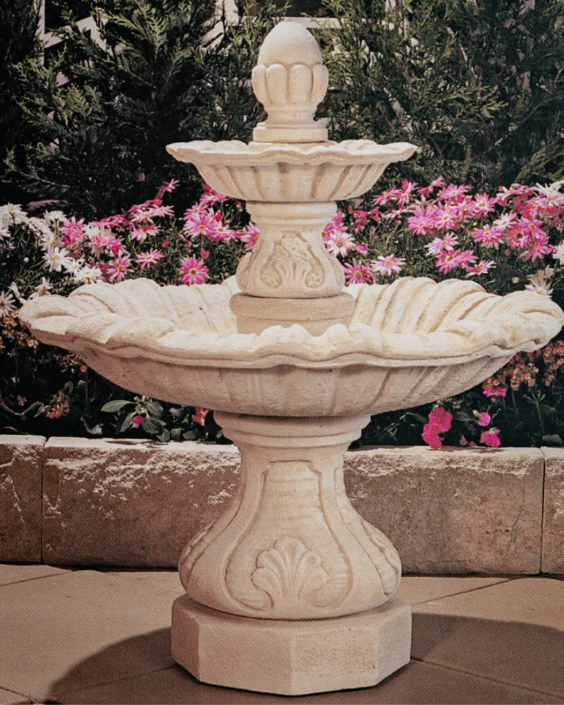 Natura - Concrete Limestone Water Feature 90cm – Water Features Adore
