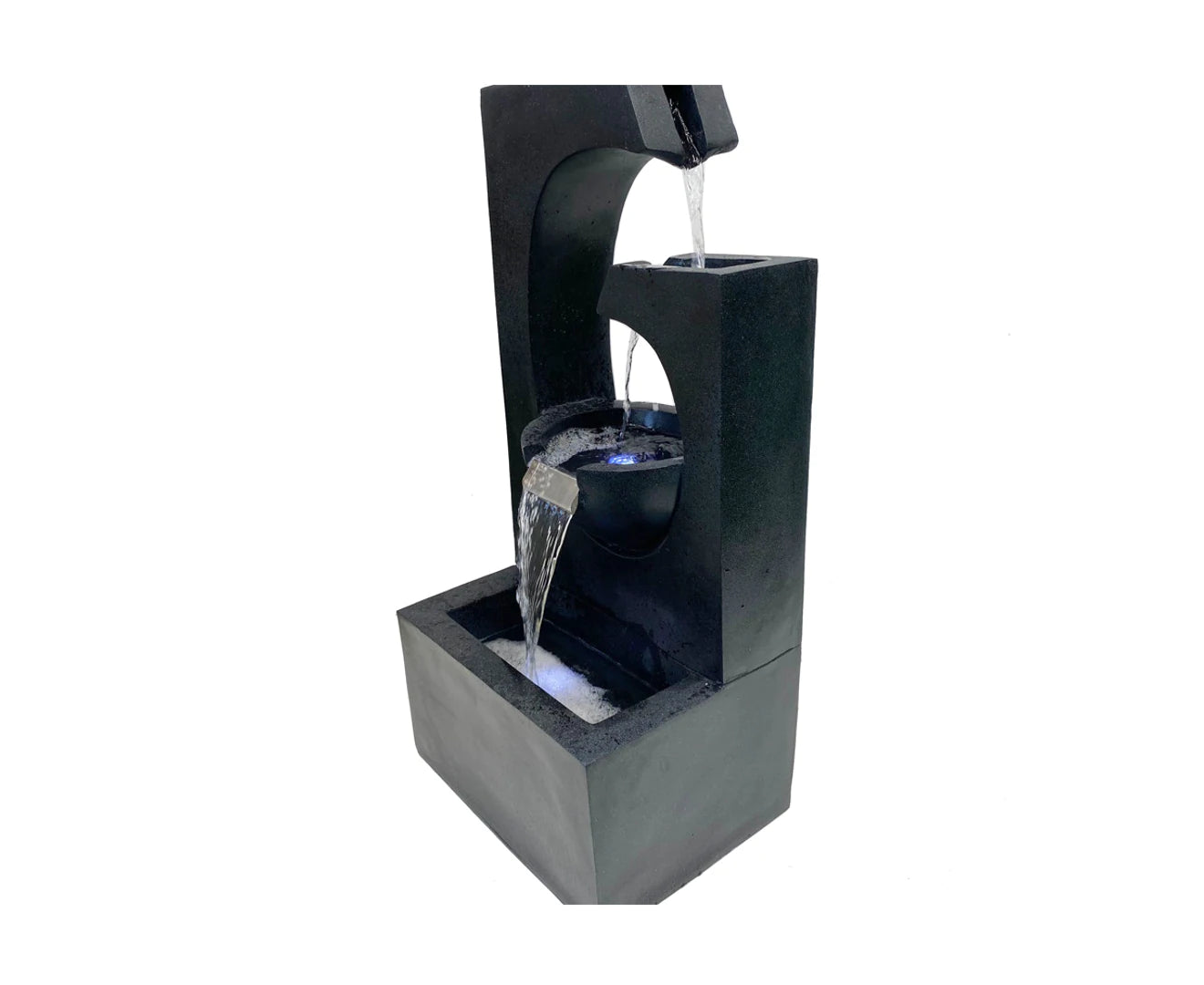 Delta - Cascading Lighting 2 Bowls Waterfall Water Feature – Water ...