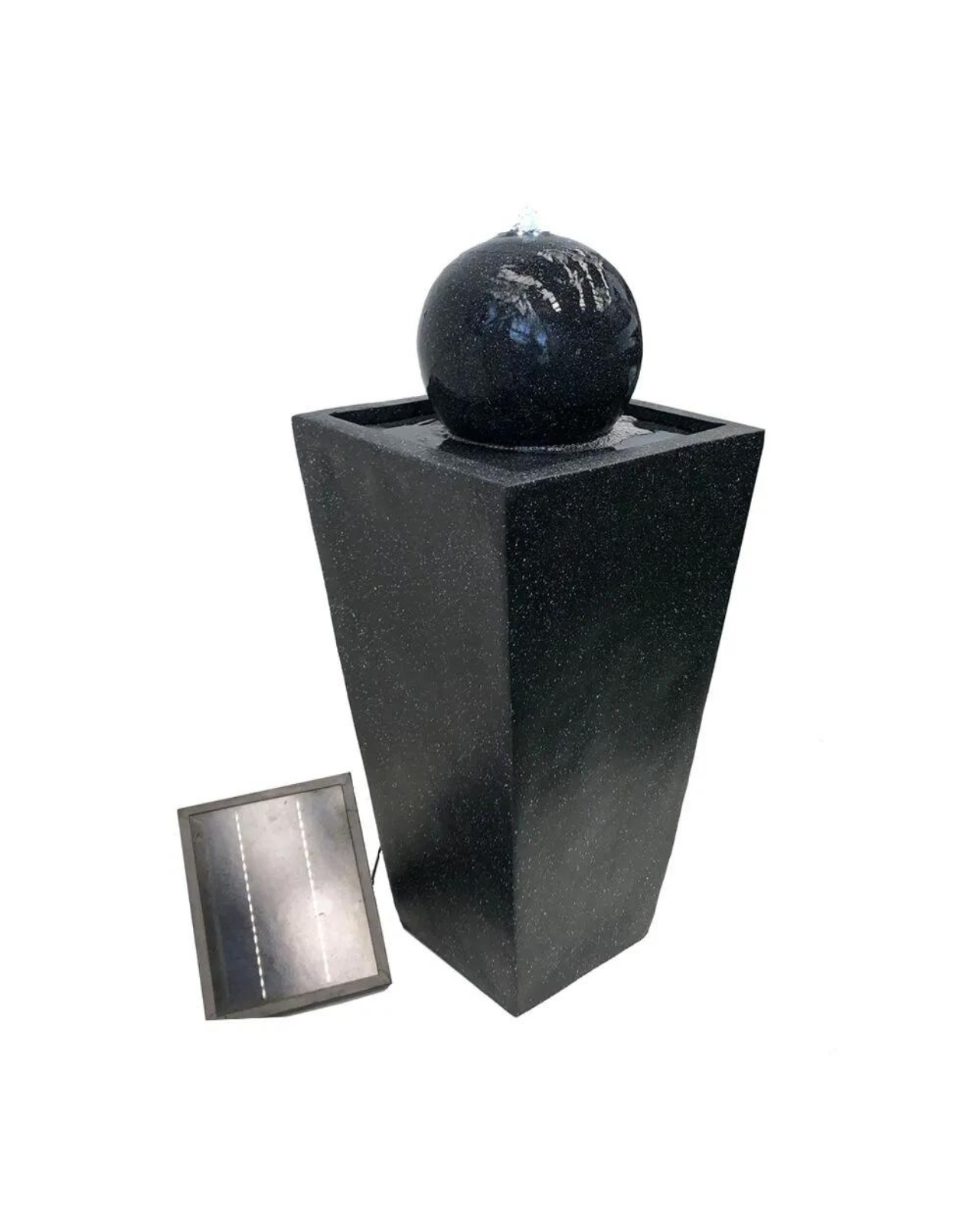 Tempest - Solar Sphere Ball Lighting Water Feature – Water Features Adore