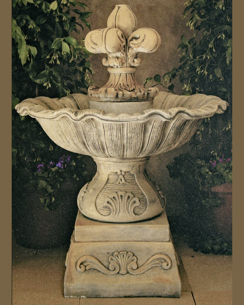 Goccia - Concrete Limestone Water Feature 115cm – Water Features Adore