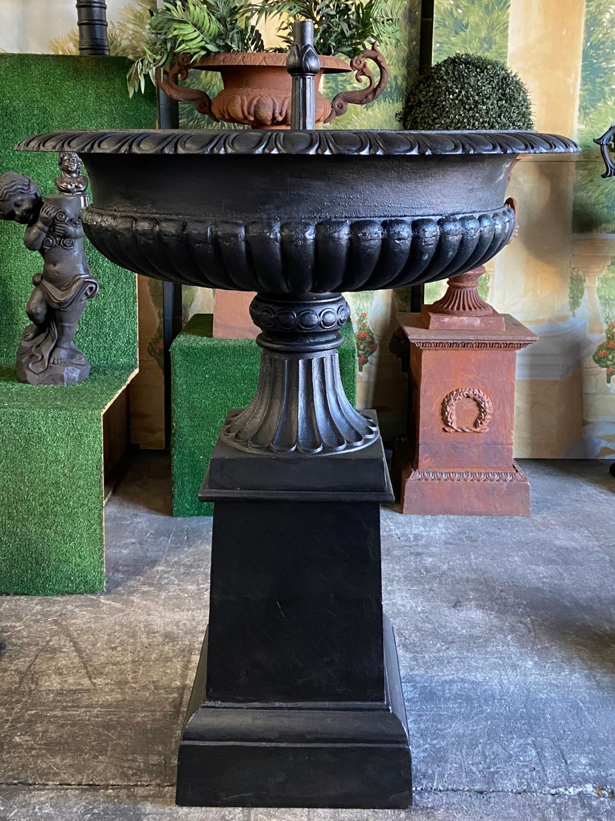 AquaEdge - Large Cast Iron Urn Water Feature 146cm – Water Features Adore