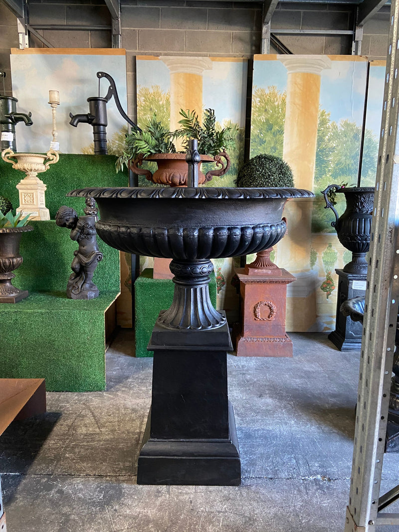 AquaEdge - Large Cast Iron Urn Water Feature 146cm – Water Features Adore