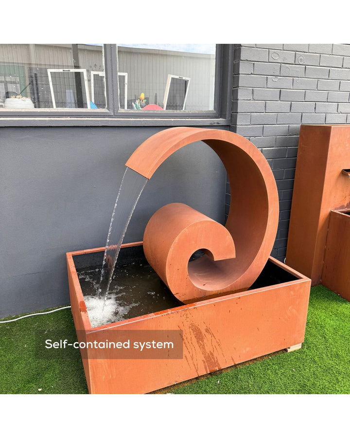 Corten Steel Water Features – Water Features Adore