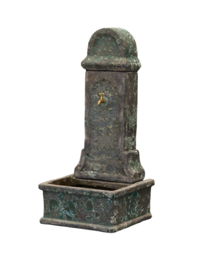 Nimbus - Terracotta Garden Fountain Pedestal 103cm – Water Features Adore