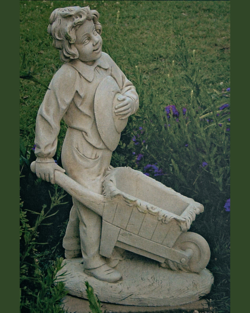 Paolo - Concrete Limestone Cement Garden Statue 90cm – Water Features Adore
