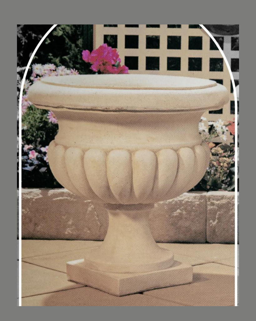 Treviso Classic Concrete Limestone Water Feature Urn – Water Features Adore