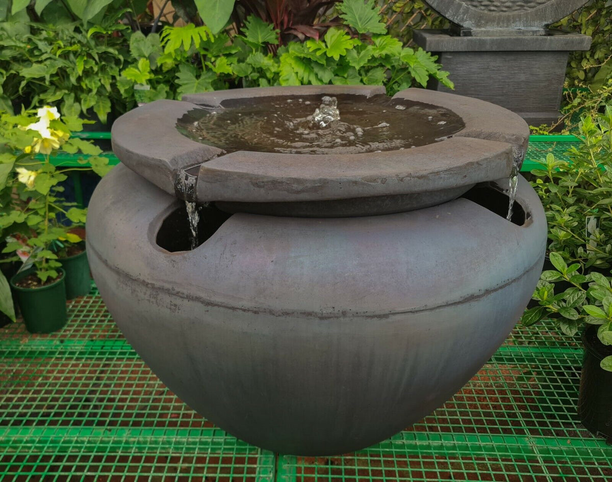Fluidity - Glass Garden Water Feature 60cm – Water Features Adore
